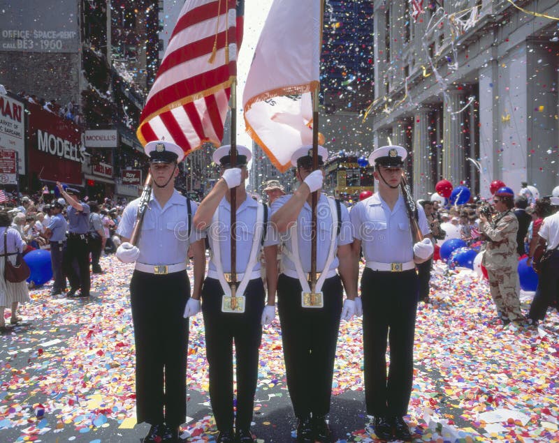 Desert Storm Victory Military Parade, Editorial Stock Photo - Image of ...