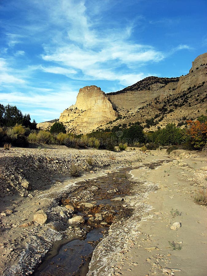 Desert Stream stock image. Image of southwest, flowing - 11351583