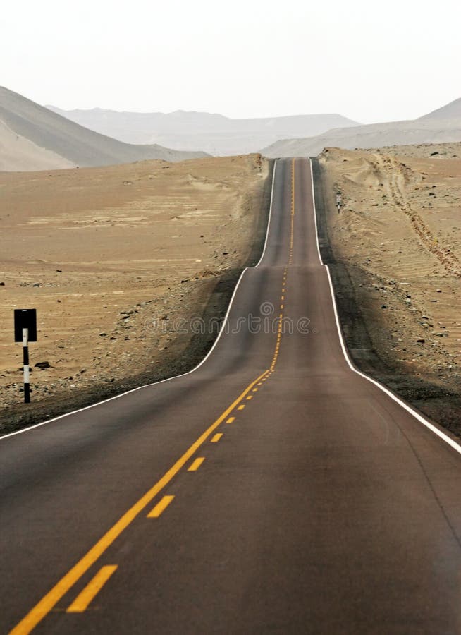 Desert Road stock photo. Image of empty, rock, hills, layered - 9702918