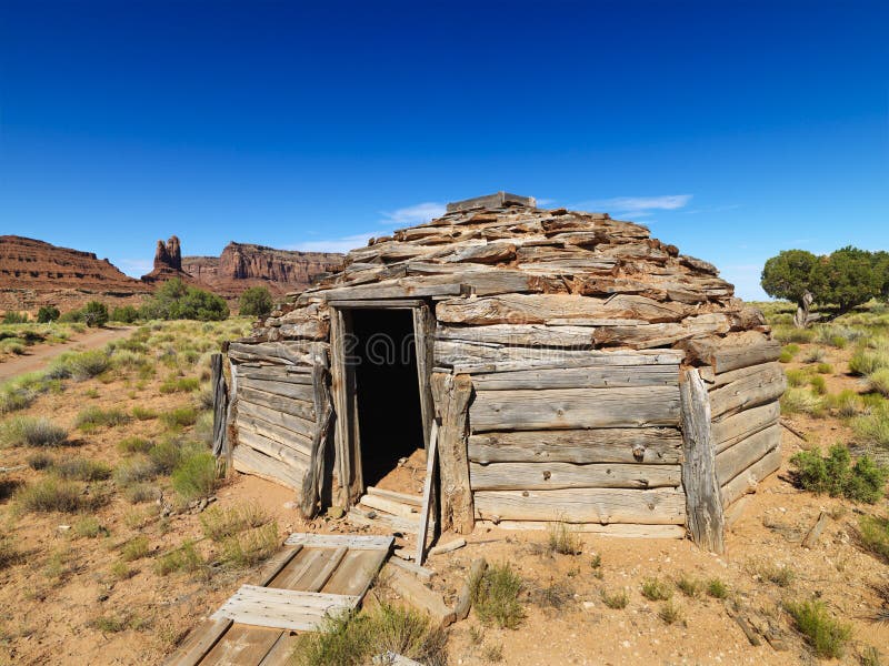 Native American Hogan stock image. Image of arizona, desert - 59693641