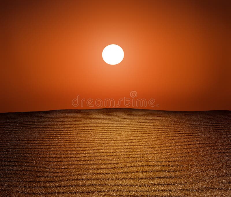 Desert Sun stock image. Image of abstract, adventure, seaside - 7951915