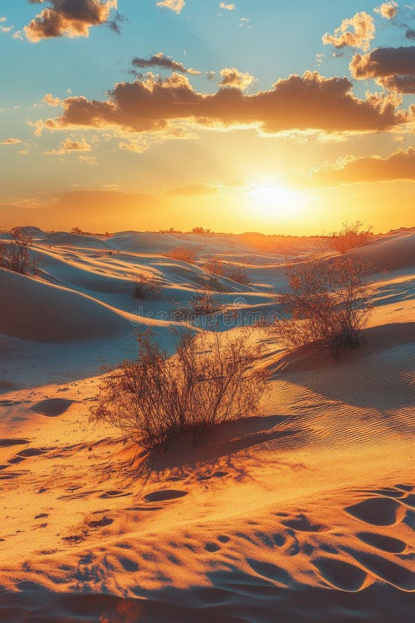 Desert Sunset stock photo. Image of nature, tourism - 362194400