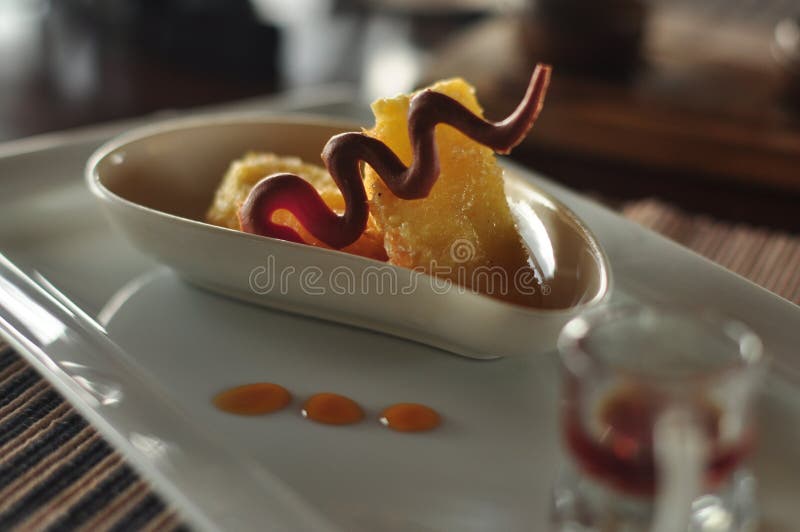 Desert stock image. Image of honey, crispy, desert, sweet - 136840097