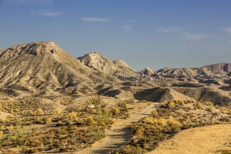 Desert of Tabernas stock photo. Image of desert, country - 26373194