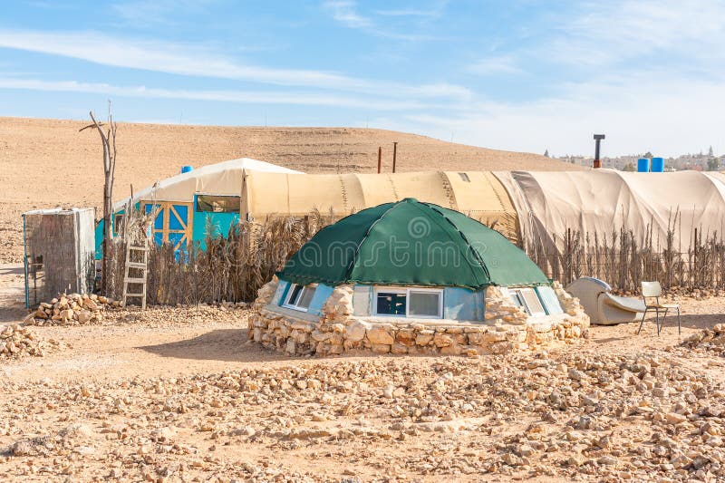 Desert tent stock image. Image of ramon, travel, negev - 55004803