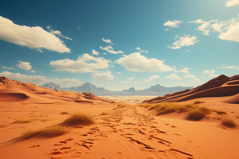 Desert Themed Background Stock Photo Stock Image - Image of natural ...