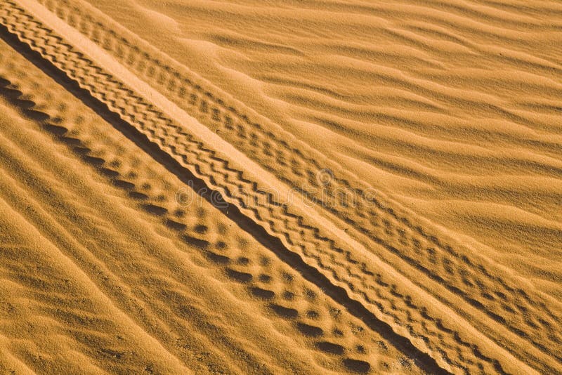 Desert track stock image. Image of roads, egypt, sandy - 18467807