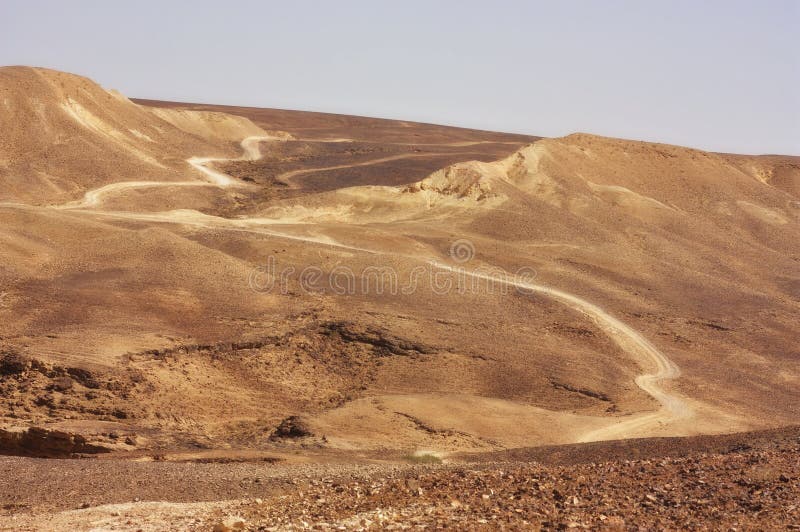 Desert trail stock image. Image of nature, extreme, south - 17728457