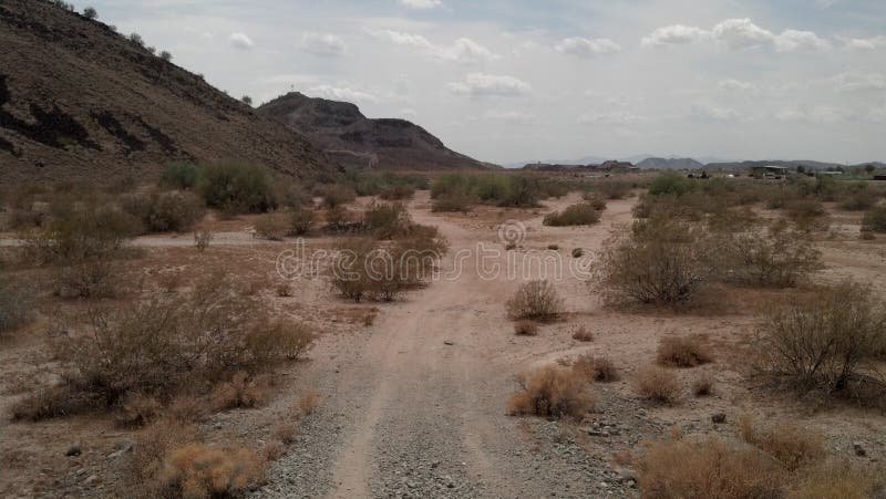 Desert Trail stock photo. Image of arizona, trail, desert - 46323166