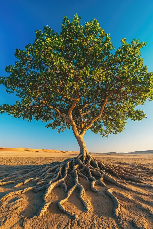 Desert Tree Roots stock photo. Image of coastal, landscape - 379417124