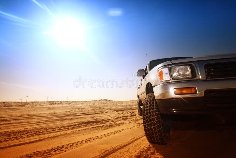 Desert truck stock photo. Image of ripple, sport, outdoor - 17215372