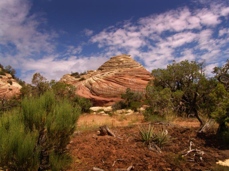 Desert view stock image. Image of mountain, tableland, rock - 244775