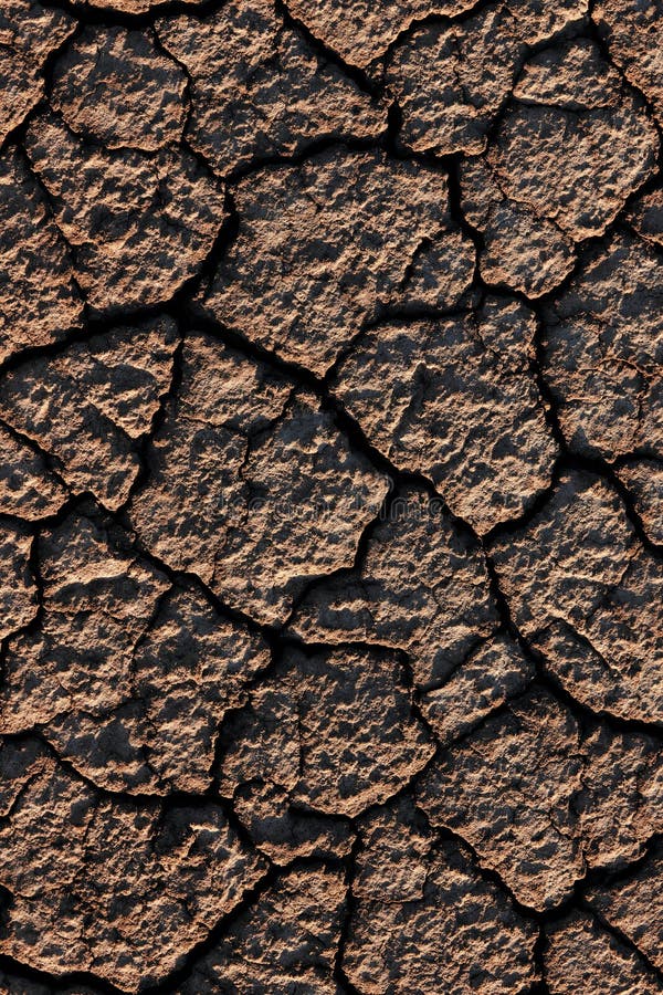 Desert. View of a Beautiful Cracks in the Ground. Texture, Deep Crack ...