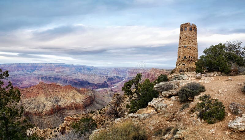 Clouds Building in the Arizona Desert Stock Photo - Image of flood ...