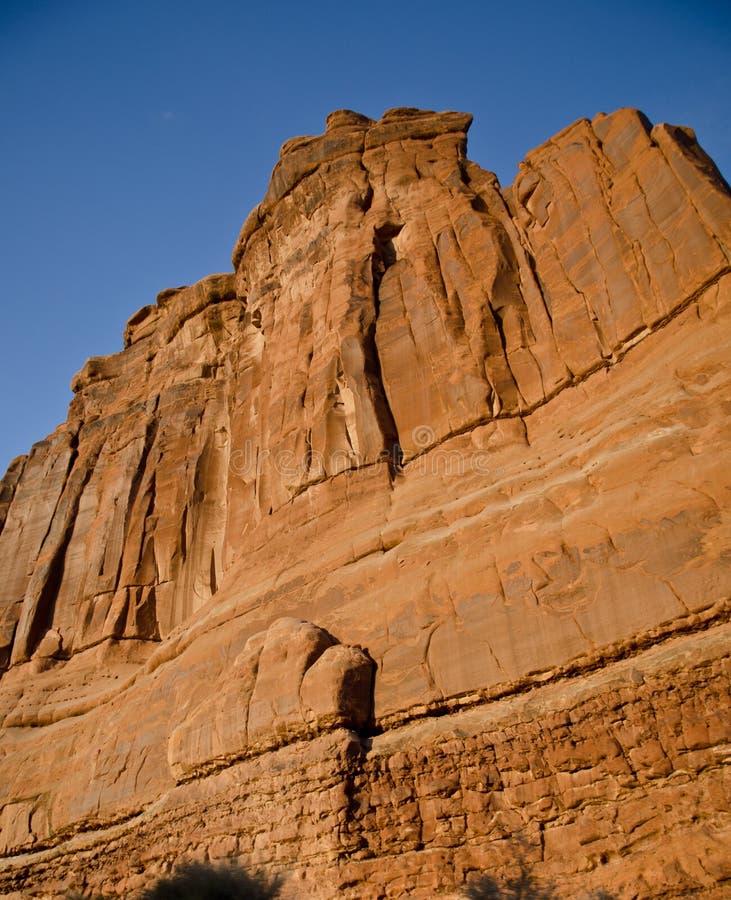 Desert wall stock photo. Image of moab, erosion, canyonlands - 27510200