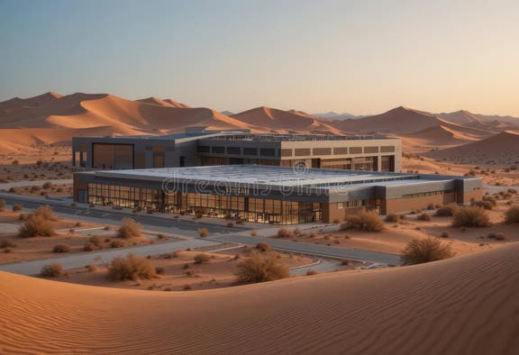 Desert Warehouse Sustainable Tech, Solar Power, Sandscape, E Commerce ...