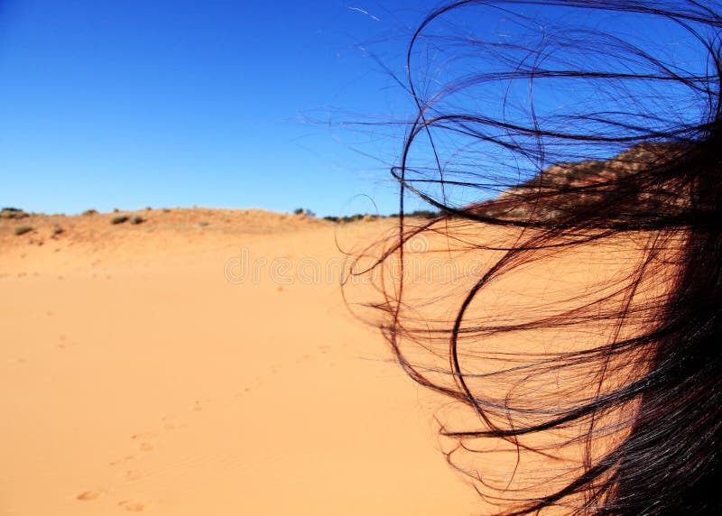 Desert Wind stock image. Image of dune, dunes, oudoors - 27897271