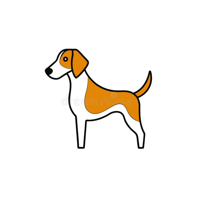 Desert Wolf Learns Icon Vector Stock Vector - Illustration of reindeer ...