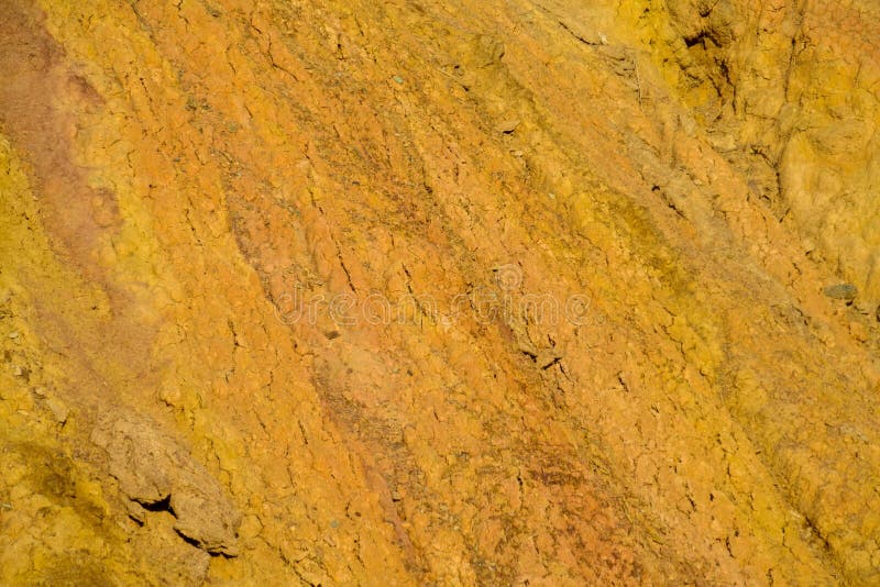 Desert Dry Yellow Soil Texture Stock Image - Image of pattern, landmark ...