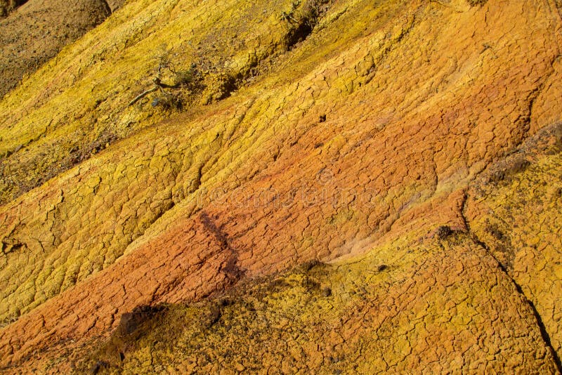 Desert Dry Yellow Soil Texture Stock Image - Image of pattern, landmark ...