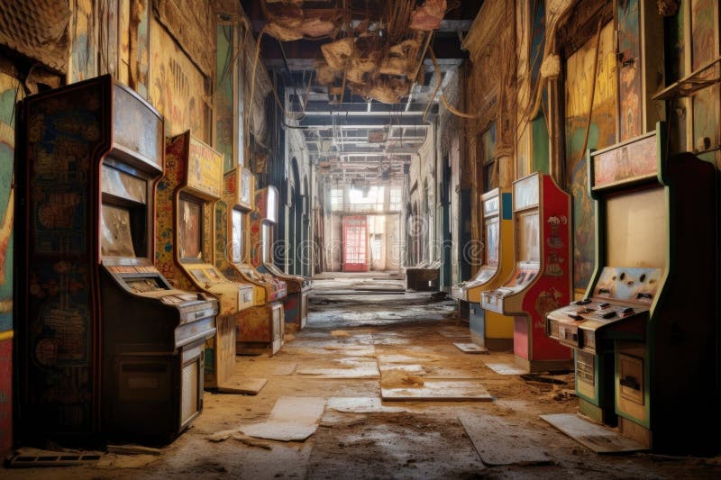 Deserted Arcade Stock Illustrations – 31 Deserted Arcade Stock ...