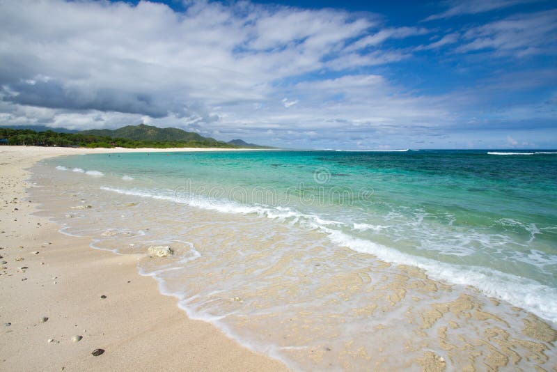 Deserted beach stock image. Image of idyll, indonesia - 31524921