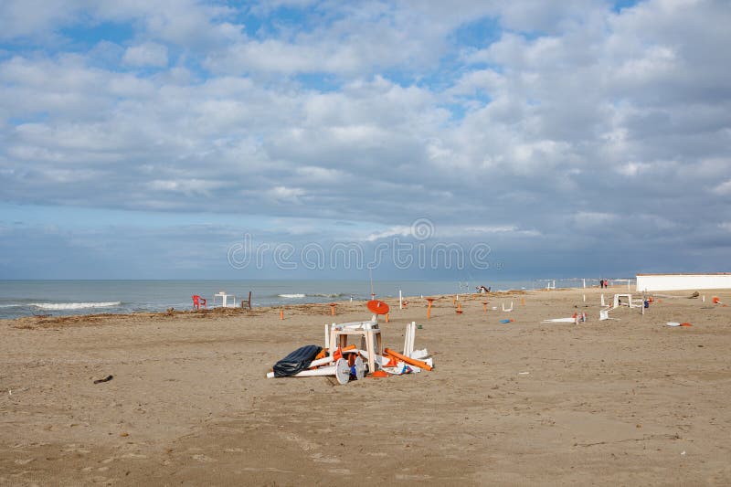 Desolate Beach stock photo. Image of moody, rust, shack - 30792704