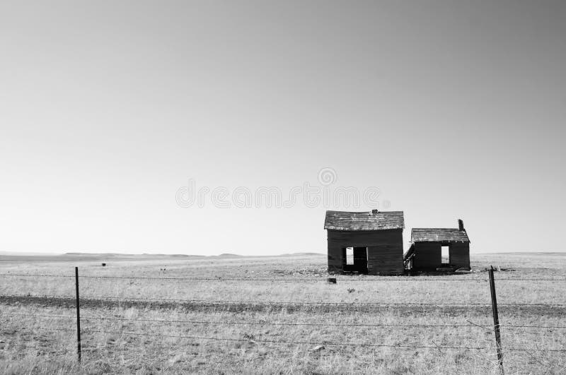 Deserted Homestead stock image. Image of barron, black - 3629867