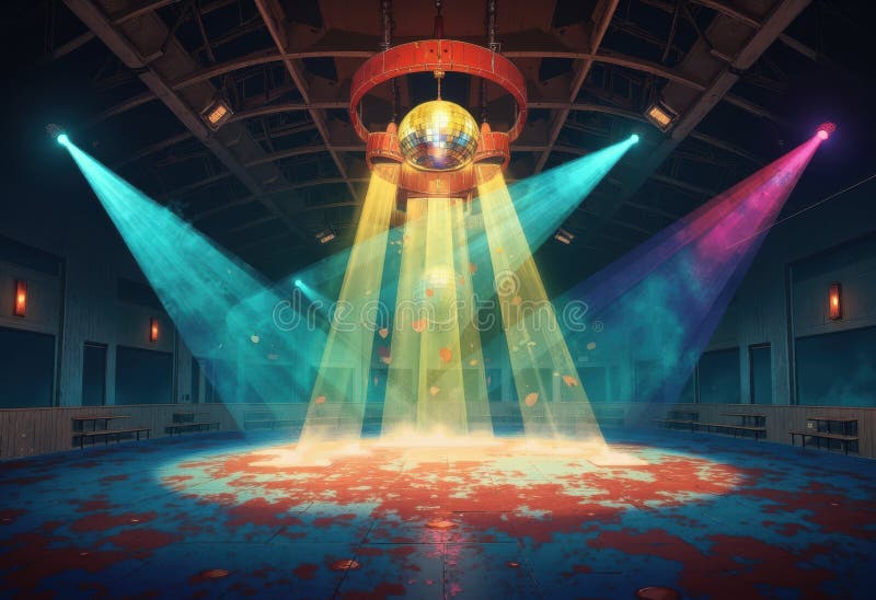 Rainbow Roller Skating Rink Stock Photos - Free & Royalty-Free Stock ...