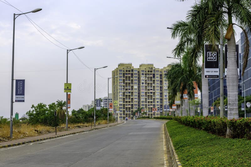 In India Empty Street During Lockdown Editorial Photo - Image of india ...