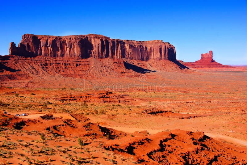 Paisagem No Deserto Do Arizona, EUA Imagem de Stock - Imagem de ...
