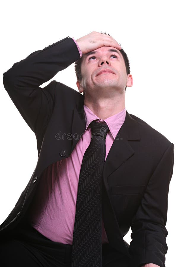 Desespero foto de stock. Imagem de gerente, perda, crise - 8283302
