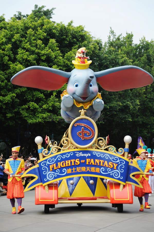 Desfile De Disney En Hong-Kong Foto de archivo editorial - Imagen de ...