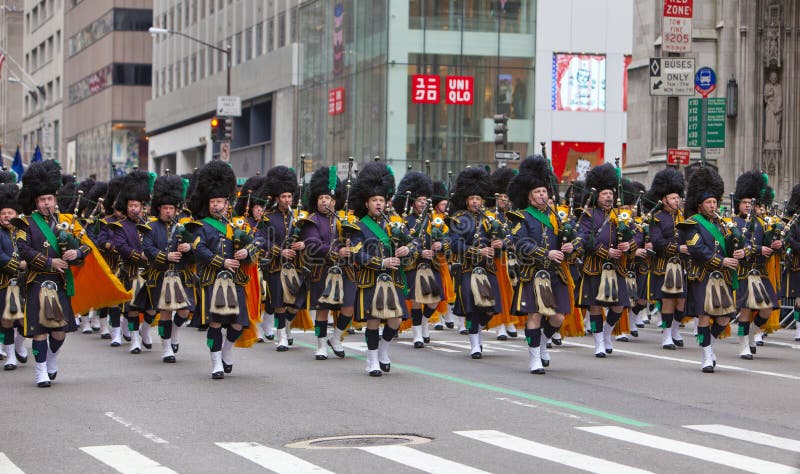 Desfile Del Día Del St Patrick Foto de archivo editorial - Imagen de ...