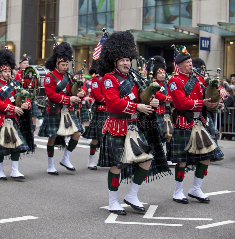Desfile Del Día Del St Patrick Foto de archivo editorial - Imagen de ...