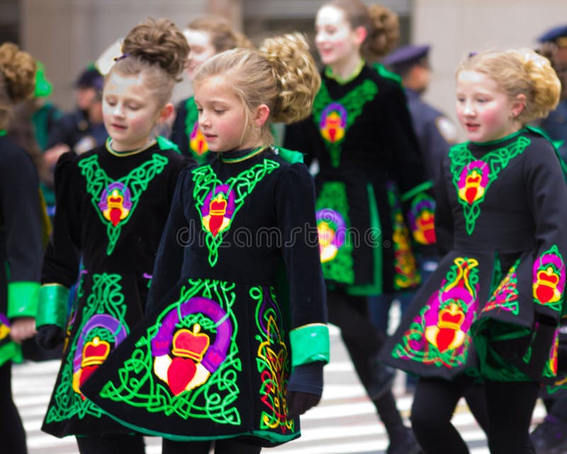 Desfile NYC Del Día Del St. Patricks Foto de archivo editorial - Imagen ...