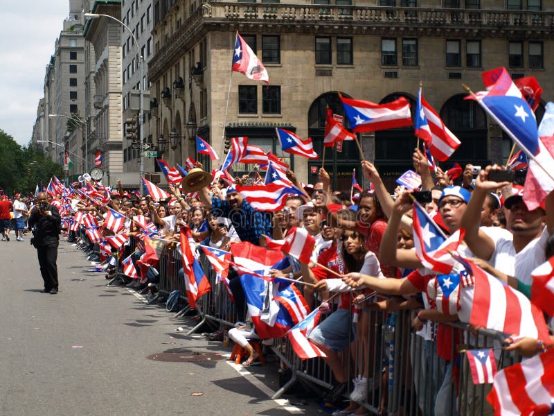Desfile Puertorriqueño Del Día Foto de archivo editorial - Imagen de ...