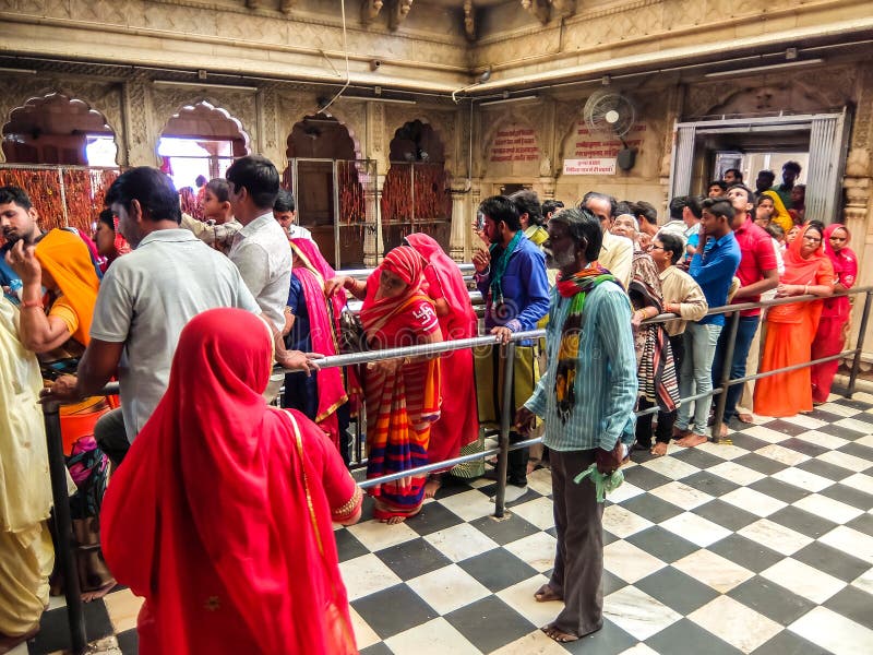 Devotees Visit Famous Karni Mata Temple Editorial Photo - Image of ...