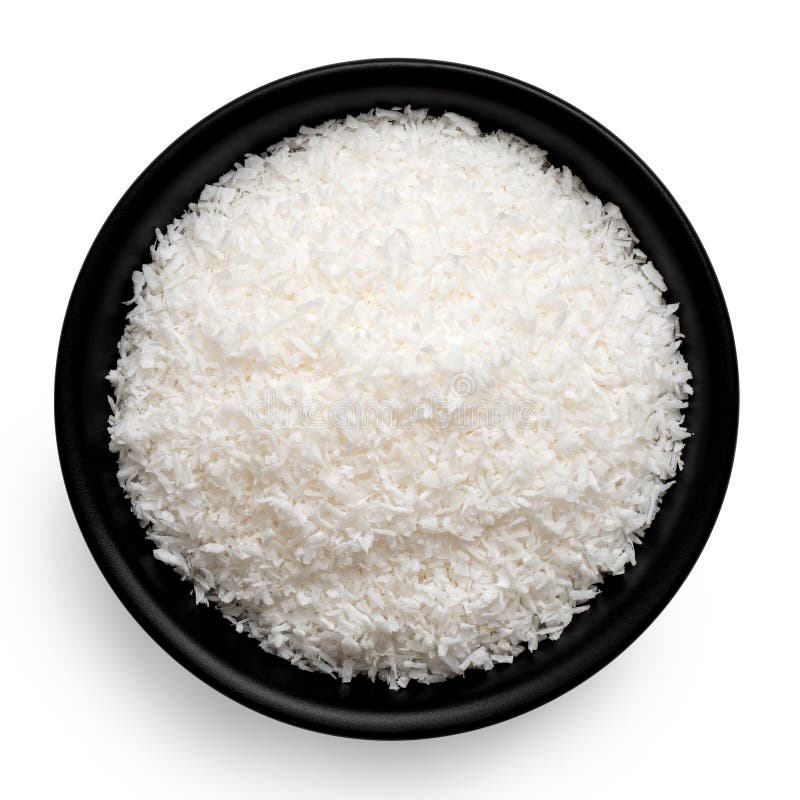 Desiccated coconut stock image. Image of natural, dried - 226587033