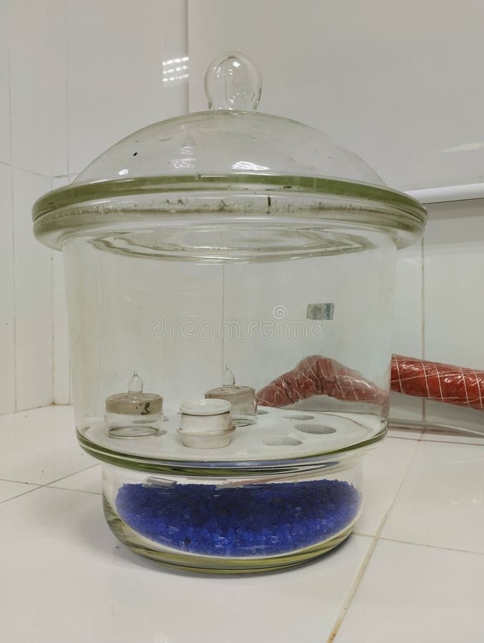 The Desiccator is One of the Tools in the Laboratory Stock Image ...