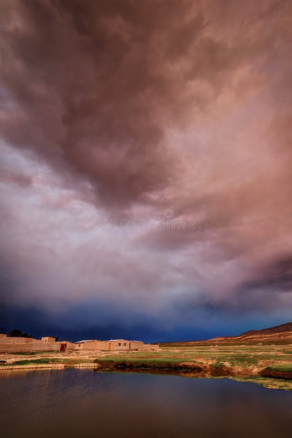 Desierto De Atacama Bolivia Imagen de archivo - Imagen de atarama ...