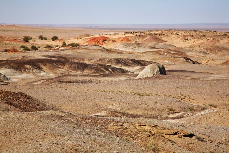 Desierto De Gobi Cerca De Sainshand Mongolia Imagen de archivo - Imagen ...
