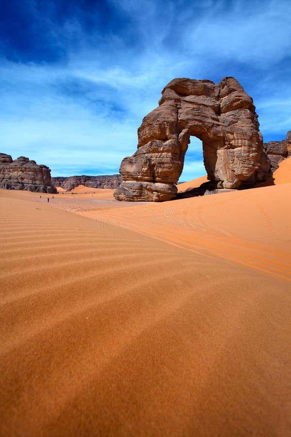 Desierto libio fotografía editorial. Imagen de árabe - 18510112