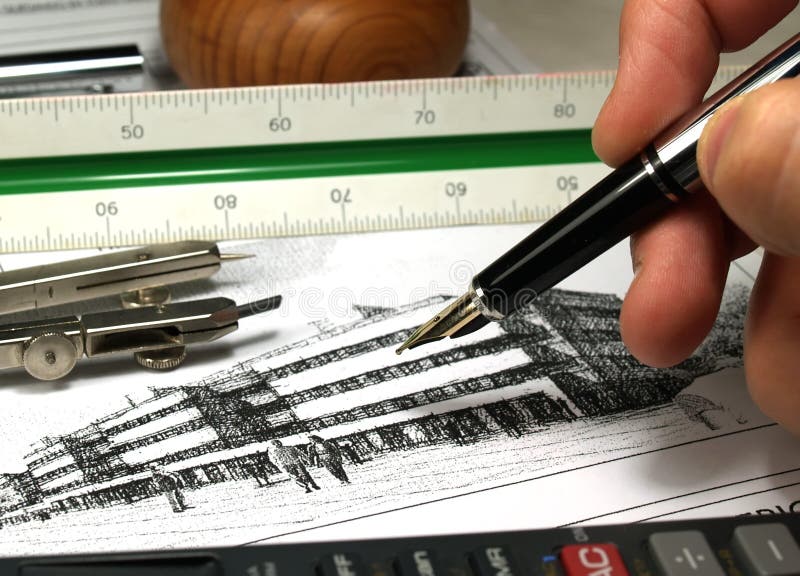 Cad design stock photo. Image of drawing, autocad, engineer - 52586576