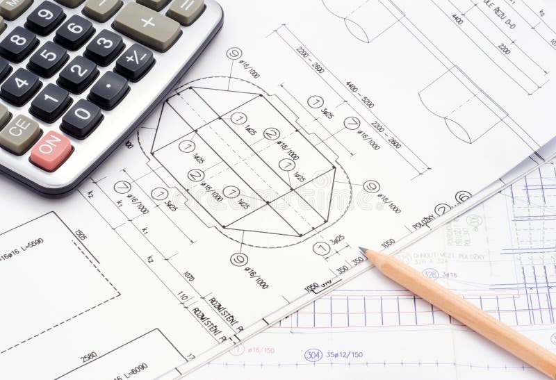 Design Calculation stock image. Image of calculator, prints - 4258565