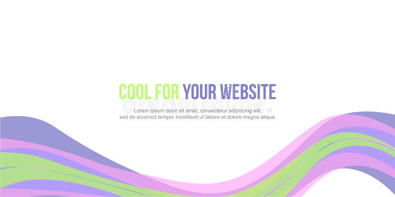 Design Abstract Background Header Website Style Stock Vector ...
