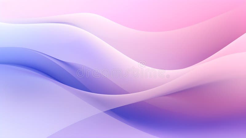 Design of an Abstract Background with Smooth Lines. Gradient with ...