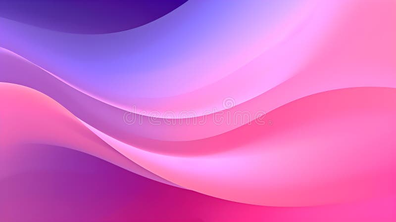 Design of an Abstract Background with Smooth Lines. Gradient with ...