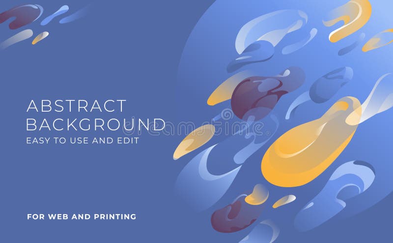 Design of Abstract Dynamic Liquid Shapes for Header, Banner, Flyer ...