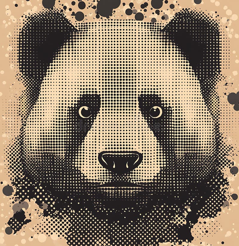 Design an Abstract Halftone Pattern Stock Illustration - Illustration ...